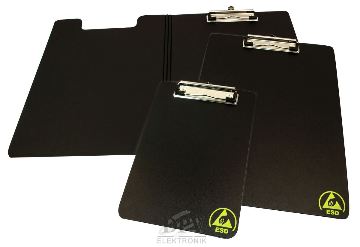 Compumet AG - ESD clipboard, DIN A4 with cover