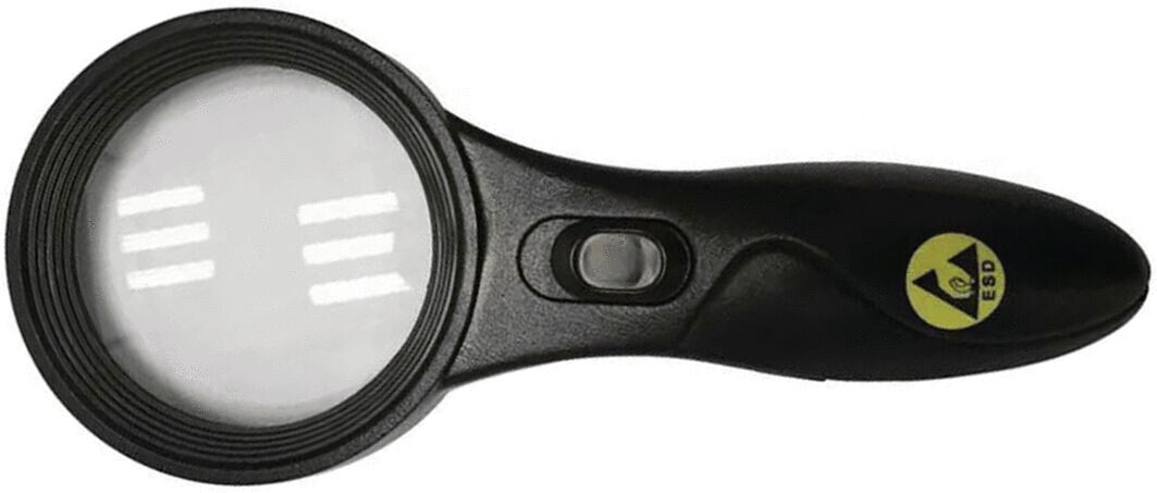 LED Handlupe 5-Fach Vergrößerung - Compumet AG