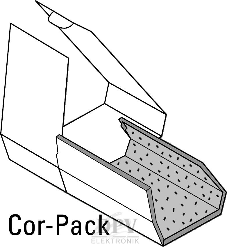 CORTRONIC Versandschachtel Cor-Pack 150x115x40 mm | Compumet AG